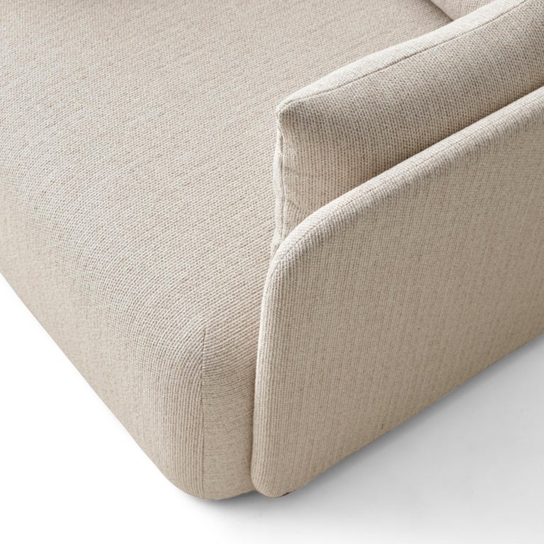 Offset Sofa Chair, 1-Seat, Cream ‘Savanna’ 0202, Designed by Norm ...
