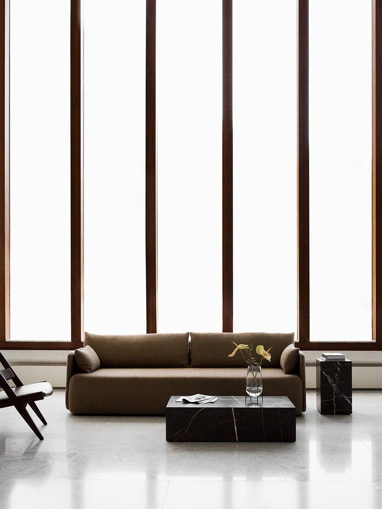 Offset Sofa Chair, 3-Seat, Dark Sand, Designed by Norm Architects at ...