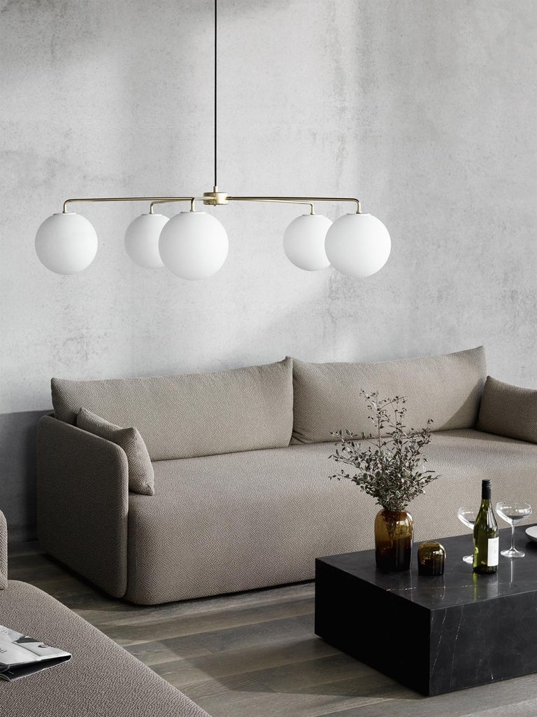 Offset Sofa Chair, 3-Seat, Dark Sand, Designed by Norm Architects at ...