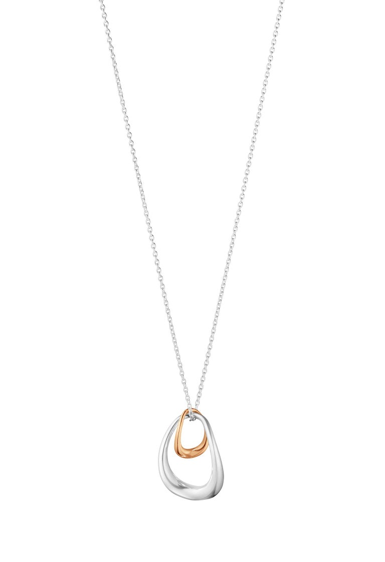 Offspring Pendant 433B Silver, 18 Karat Rose Gold For Sale at 1stDibs