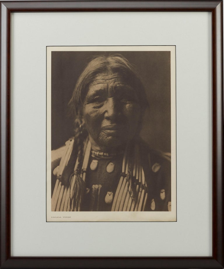 "Ogalala Woman" by Edward S. Curtis, 1908 For Sale at 1stDibs