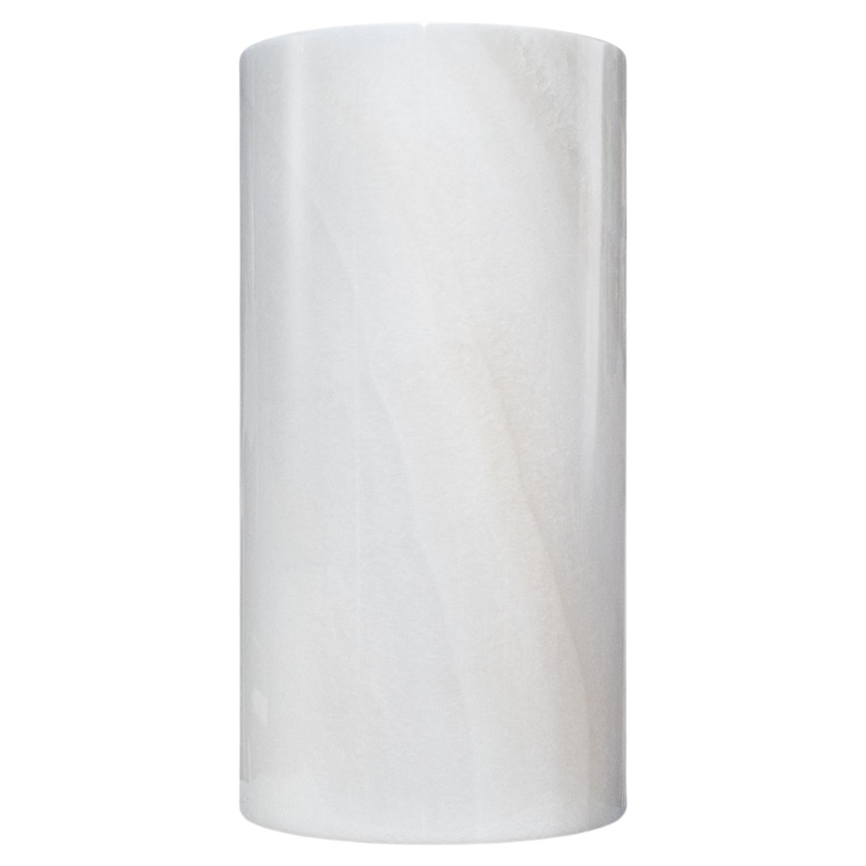 Onda Side Table by Just Adele in White Onyx For Sale at 1stDibs