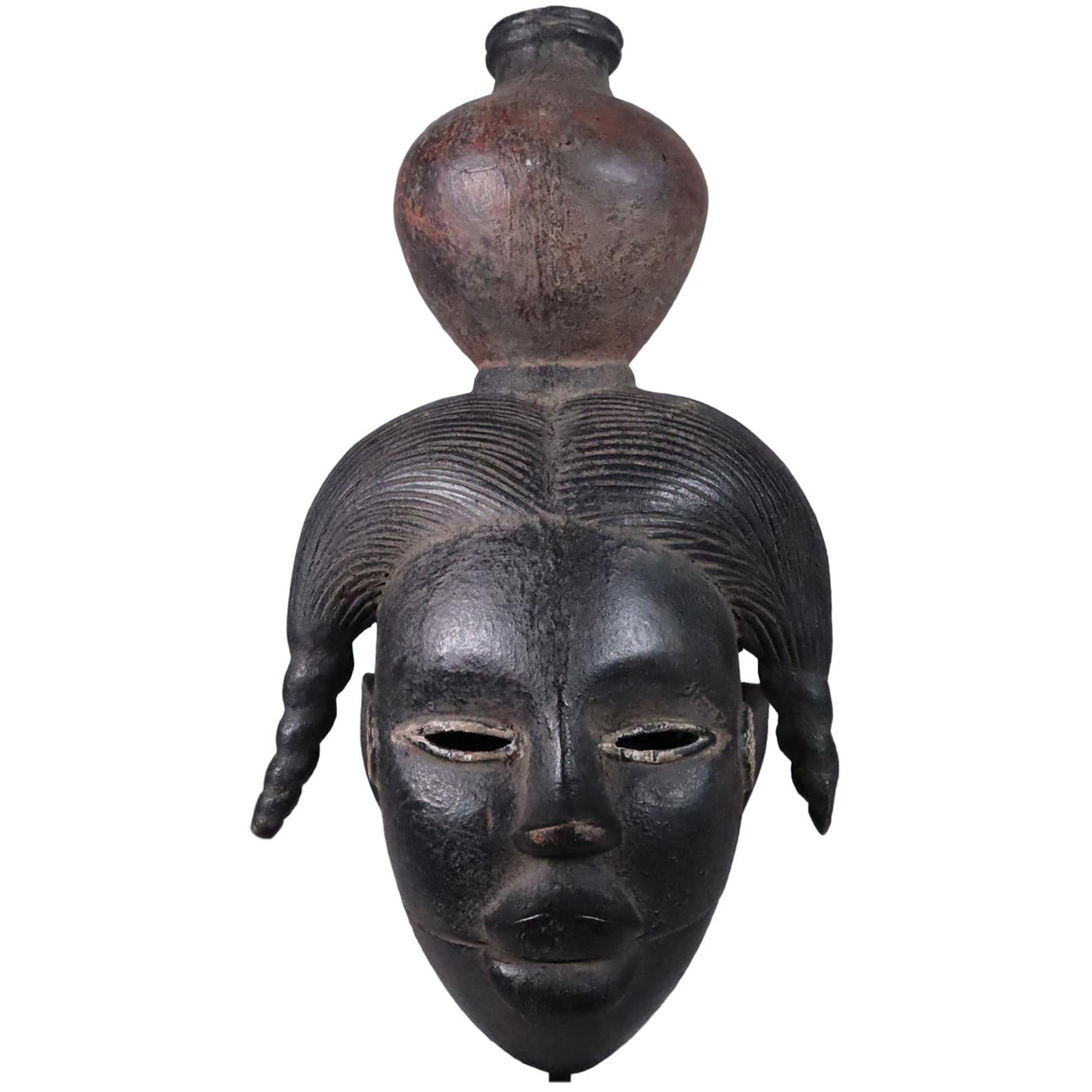 Ogoni Mask of Titled Young Woman Nigerian Tribal Art at 1stDibs