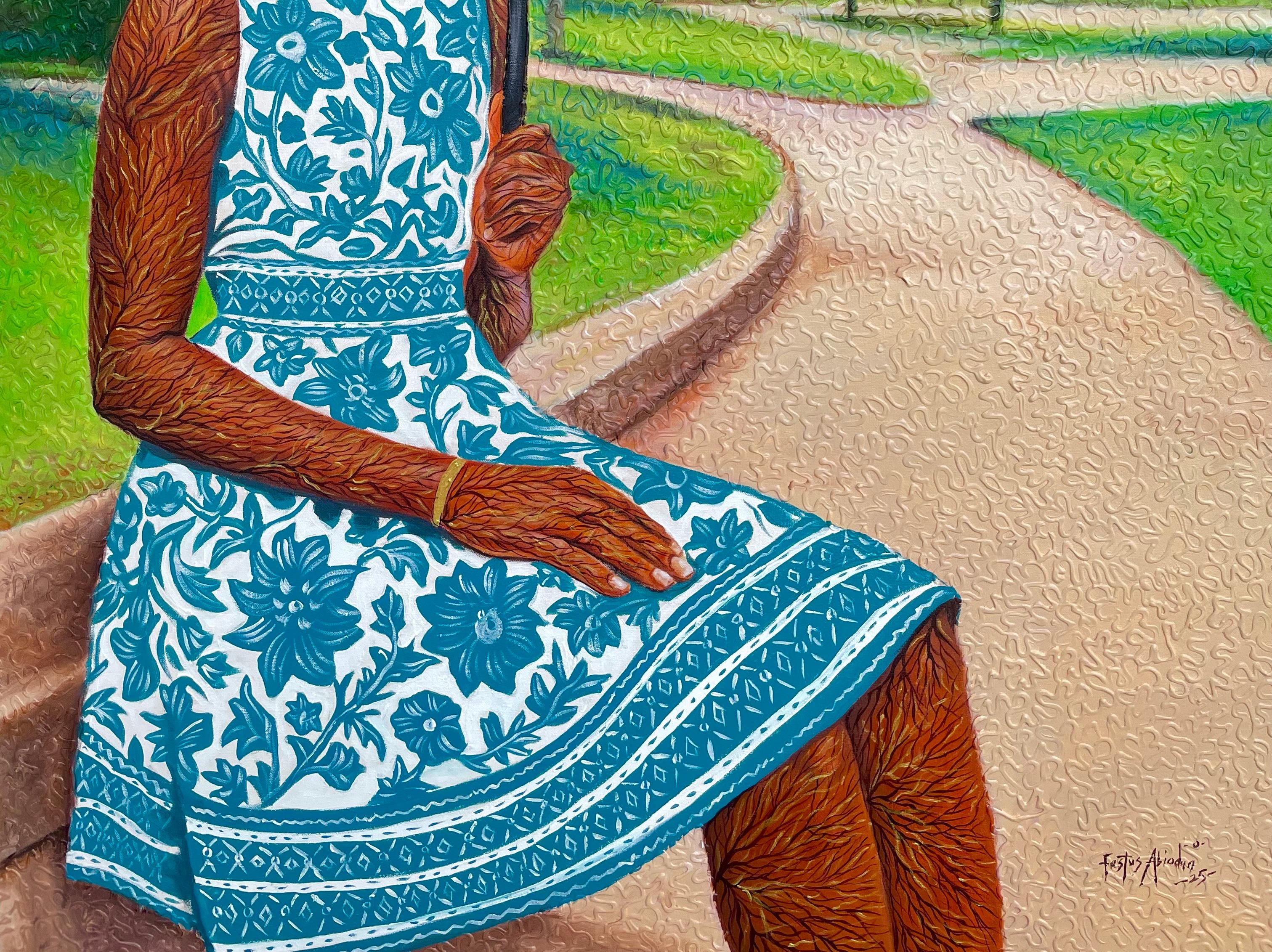 Ogunleke Festus Abiodun - Abike 1 -21st Century Contemporary Figurative ...