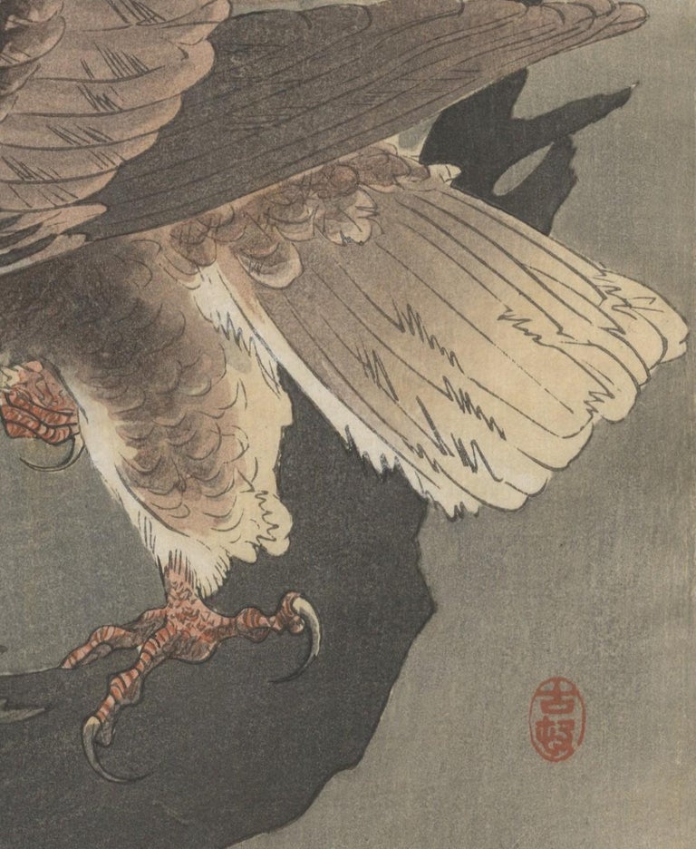 Ohara Koson - Ohara Koson, Eagle with Outspread Wings, Kacho-ga ...