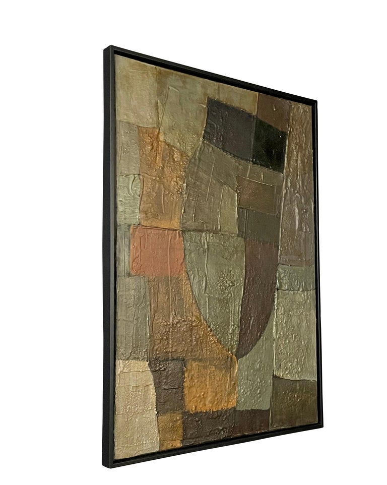 Oil and Stucco Painting by Santiago Castillo, Spain, Contemporary For ...