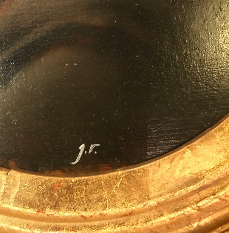 Oil on Board in Classical Technique, Autoritratto by Jennifer Renshaw ...