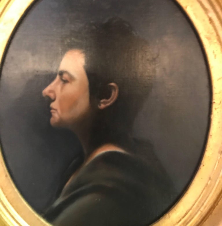 Oil on Board in Classical Technique, Autoritratto by Jennifer Renshaw ...