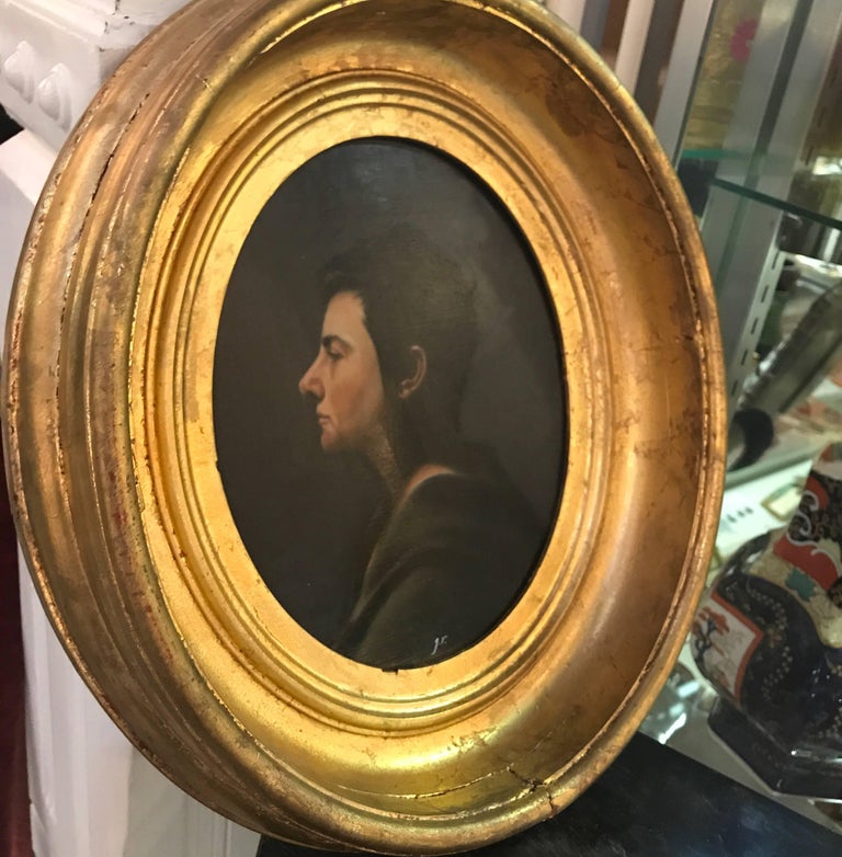 Oil on Board in Classical Technique, Autoritratto by Jennifer Renshaw ...