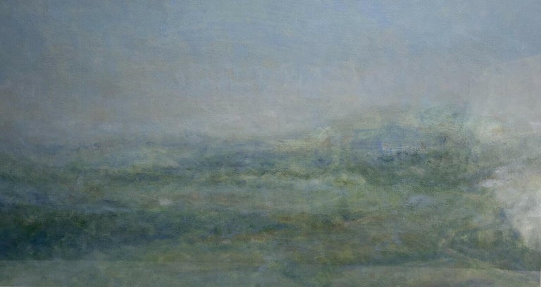 Oil on Board Painting Landscape, Signed, by Tad Spurgeon, 1996 For Sale ...