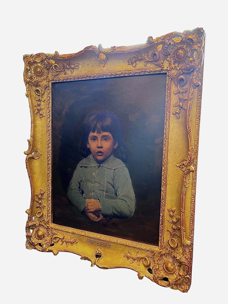 Oil on Canvas by Alexej Harlamoff, 1840–1925 'Russia' For Sale at 1stDibs