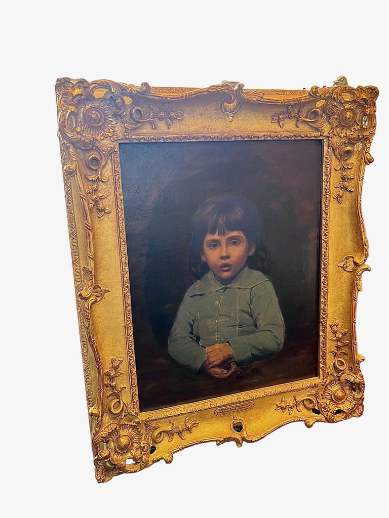 Oil on Canvas by Alexej Harlamoff, 1840–1925 'Russia' For Sale at 1stDibs