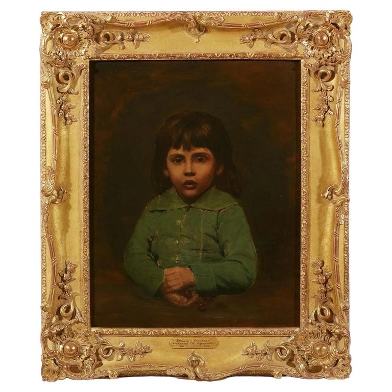 Oil on Canvas by Alexej Harlamoff, 1840–1925 'Russia' For Sale at 1stDibs