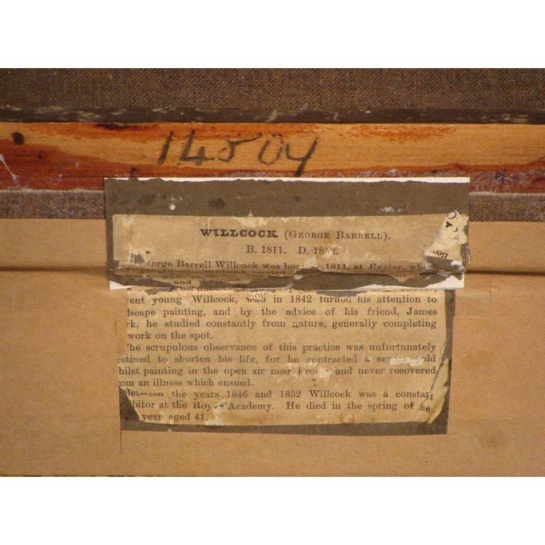 Oil on Canvas by George Burrell Willcock RA For Sale at 1stDibs