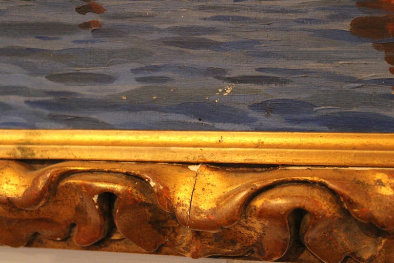 Oil on Canvas by Louis Haas, France, 20th Century For Sale at 1stDibs