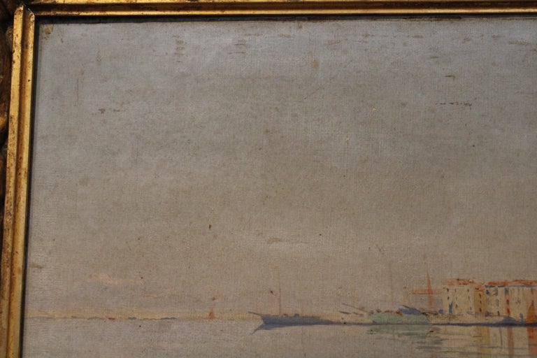 Oil on Canvas by Louis Haas, France, 20th Century For Sale at 1stDibs