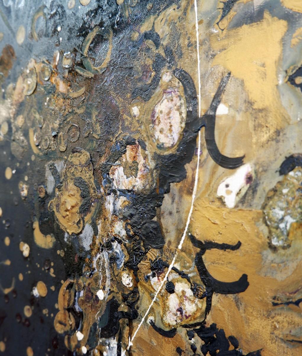 Oil on Canvas by Yves Bossut, Belgium, circa 1970 For Sale at 1stDibs