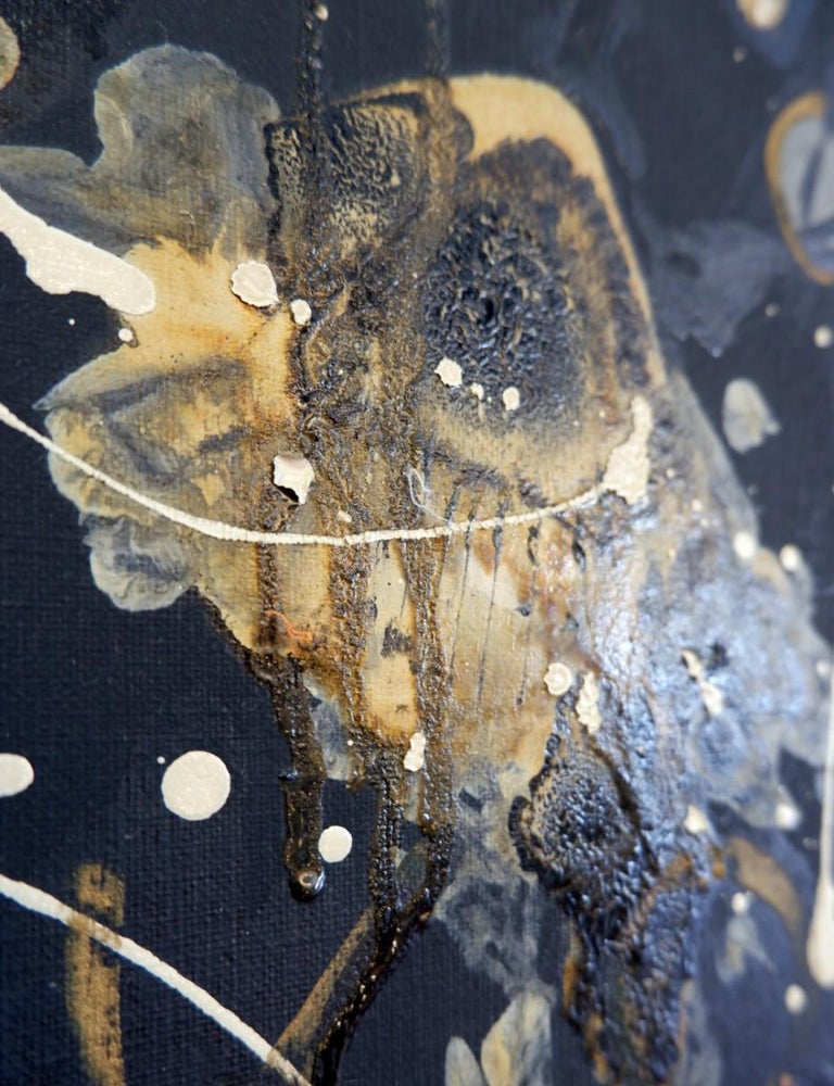 Oil on Canvas by Yves Bossut, Belgium, circa 1970 For Sale at 1stDibs