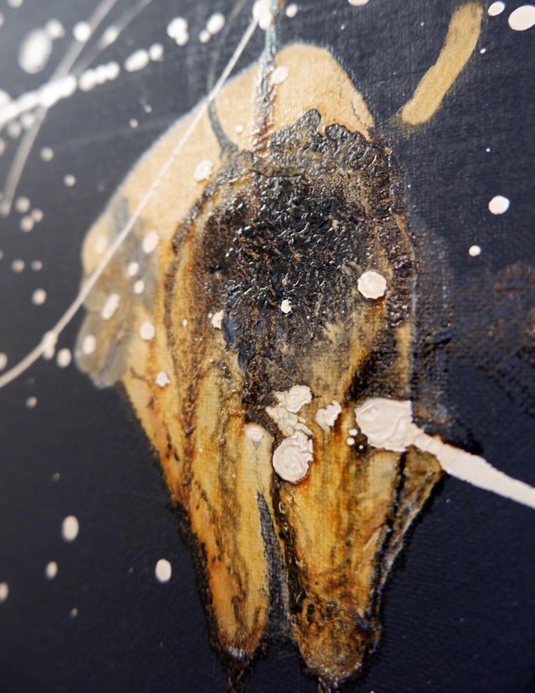 Oil on Canvas by Yves Bossut, Belgium, circa 1970 For Sale at 1stDibs