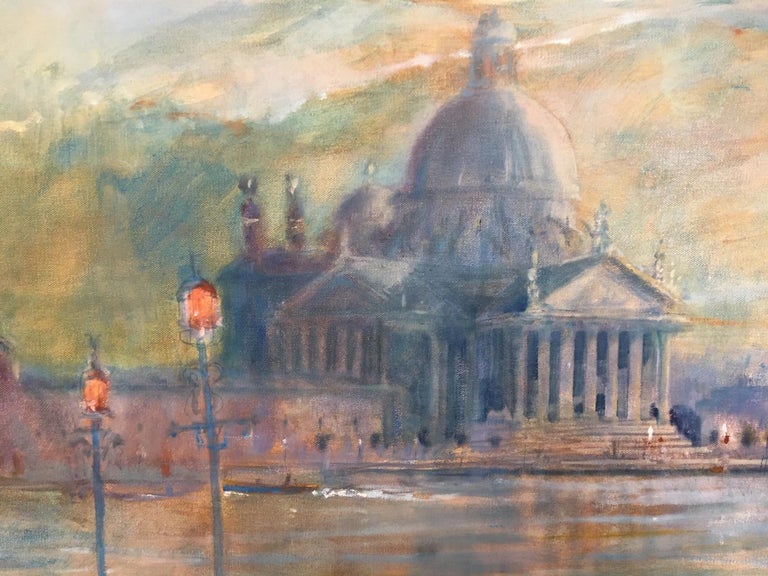 Oil on Canvas Painting "Grand Canal, Venice Sunset", Michael Chaplin ...