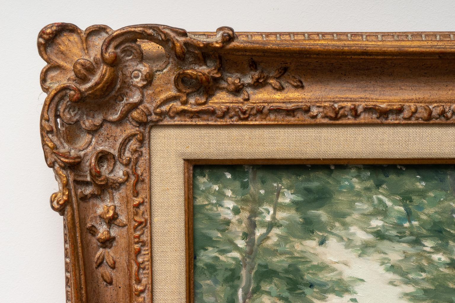 Oil on Canvas Painting "Louvre Carousel"by Andre Gisson For Sale at ...