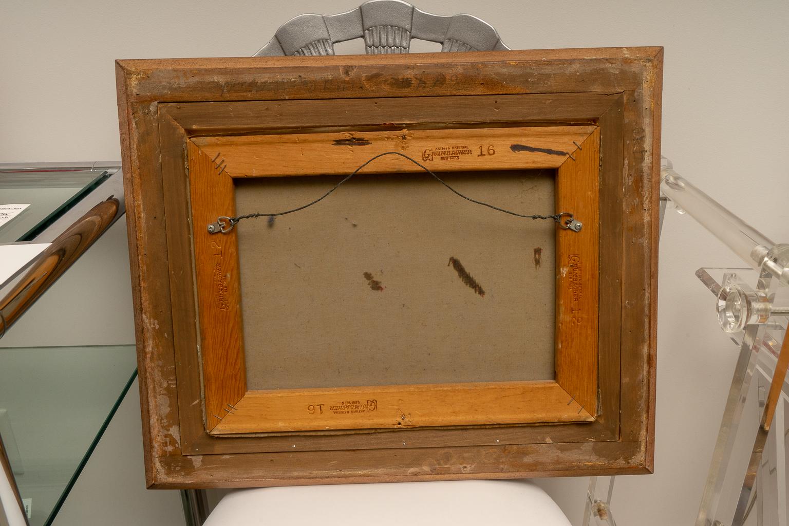 Oil on Canvas Painting "Louvre Carousel"by Andre Gisson For Sale at ...