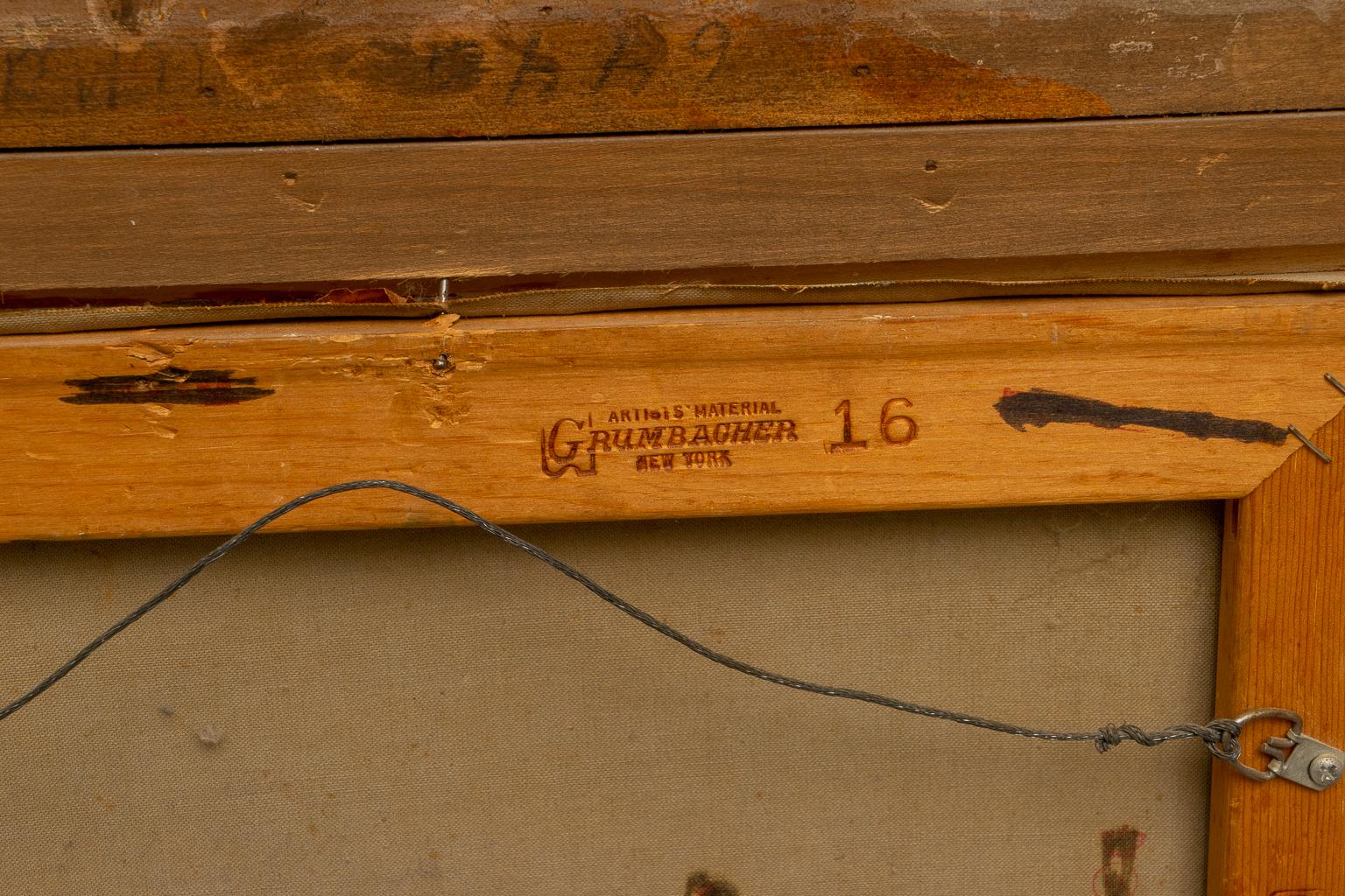 Oil on Canvas Painting "Louvre Carousel"by Andre Gisson For Sale at ...