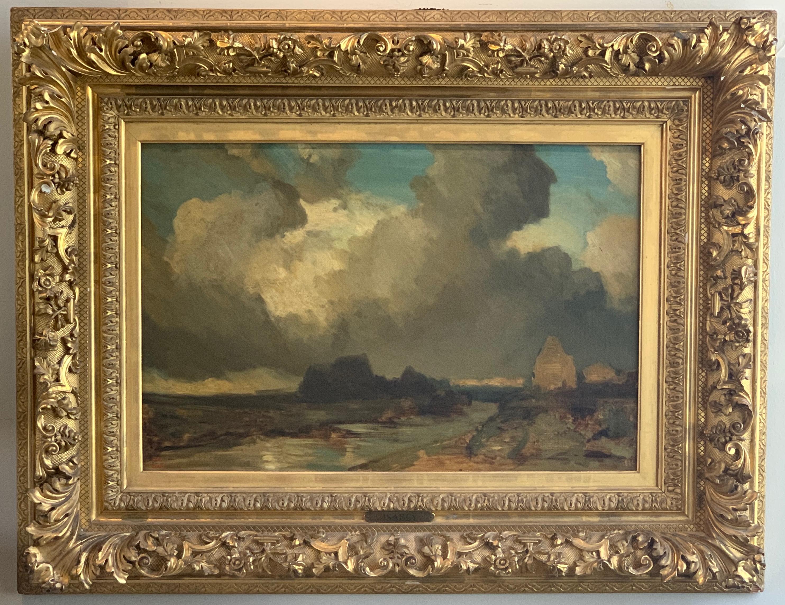 Oil on Canvas Seascape by Eugene Isabey at 1stDibs