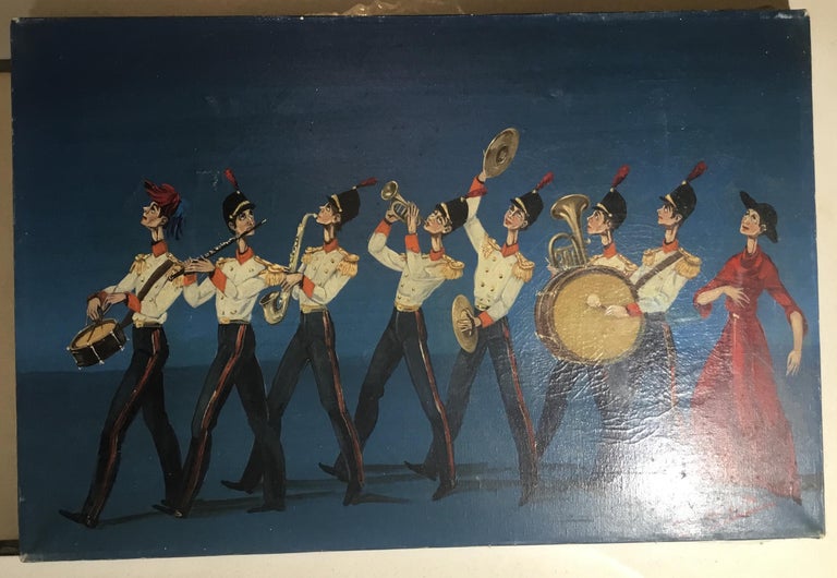 Oil on Canvus Painting School of Canevari at 1stDibs