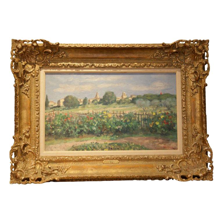 Oil painting by Albert Andre' For Sale at 1stDibs