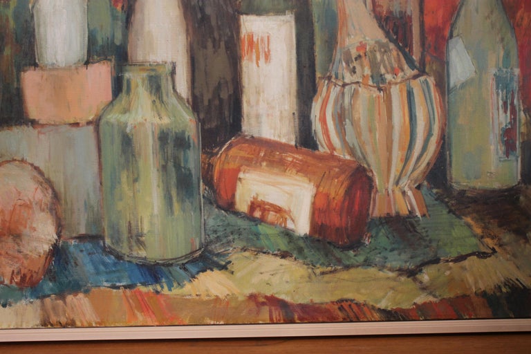 Oil Painting by Ed Blackburn Titled Bottles For Sale at 1stDibs ...
