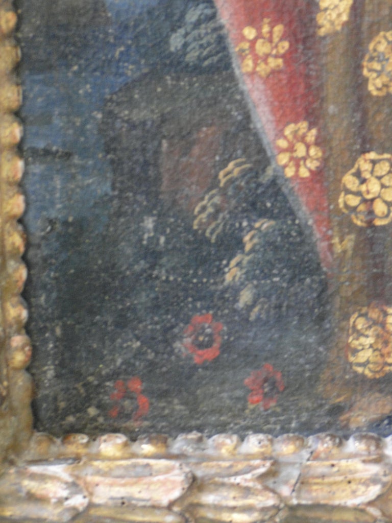 Oil Painting Cuzco School St Felipe 18th Century with 17th Century ...