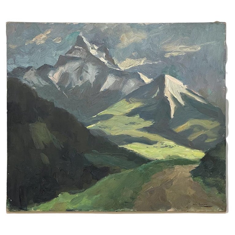 Oil Painting on Canvas by Irene Barsin For Sale at 1stDibs