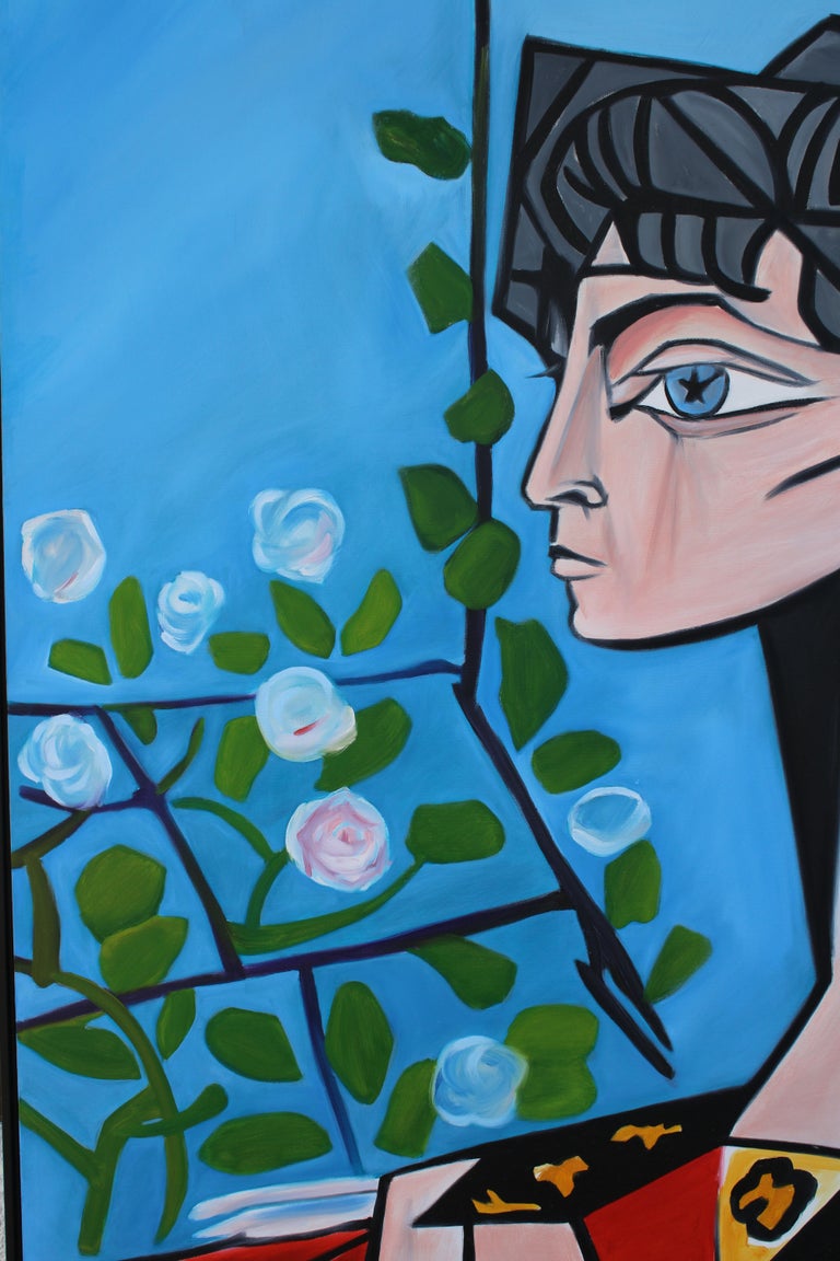 Oil Painting on Canvas by Sharon Ross For Sale at 1stDibs