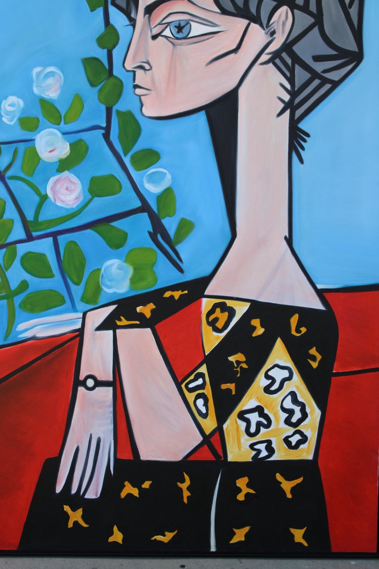 Oil Painting on Canvas by Sharon Ross For Sale at 1stDibs