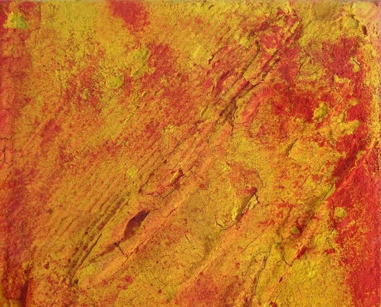 Oil Painting on Canvas Marcello Lo Giudice "Yellow Sole" 2017 For Sale ...