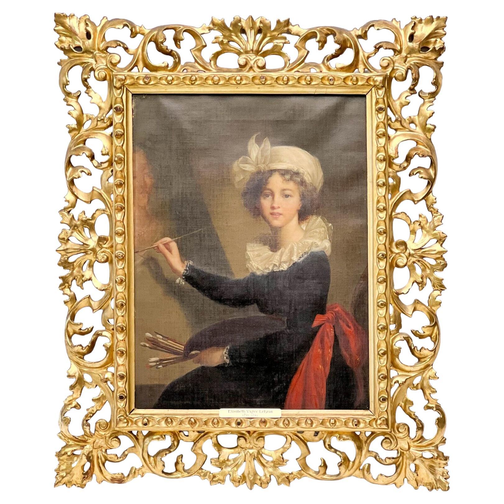 Vigee Lebrun Self Portrait