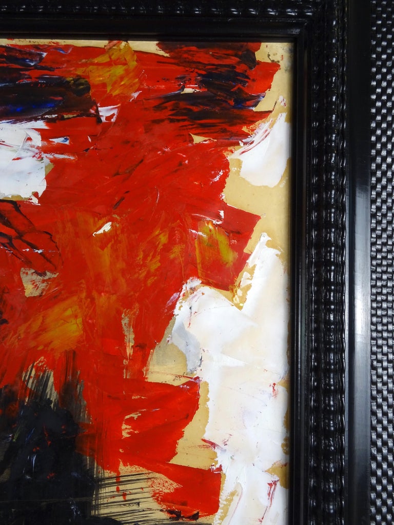 Oil Painting, 'Untitled', Saverio Rampin, 1956 For Sale at 1stDibs