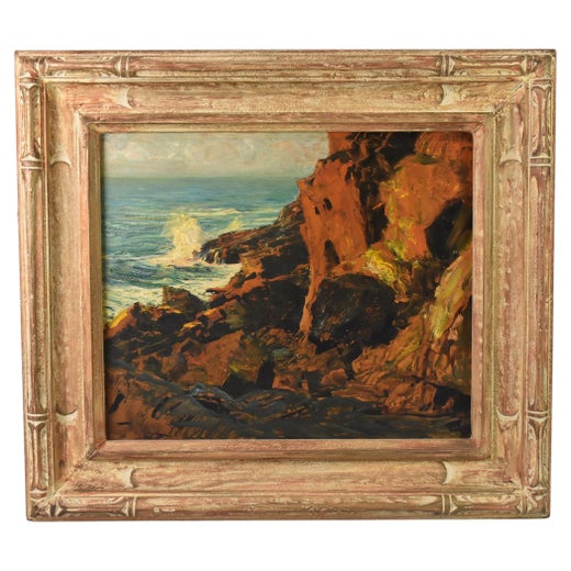 Oil Seascape by Frederick Judd Waugh For Sale at 1stDibs