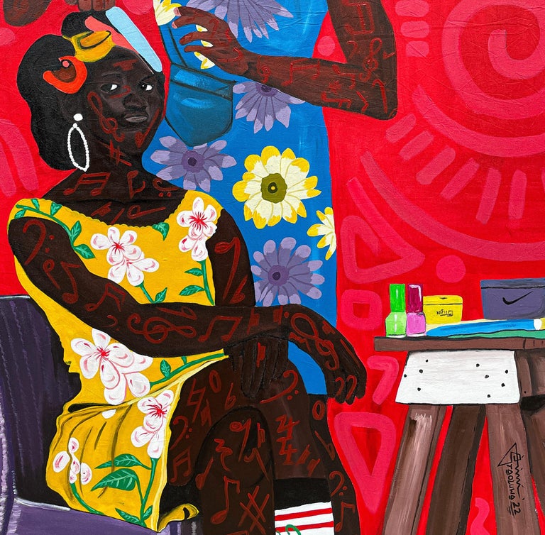 Oladire Araireoluwa - Omoge Awelewa (The Beauty Maiden) For Sale at 1stDibs