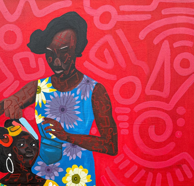 Oladire Araireoluwa - Omoge Awelewa (The Beauty Maiden) For Sale at 1stDibs