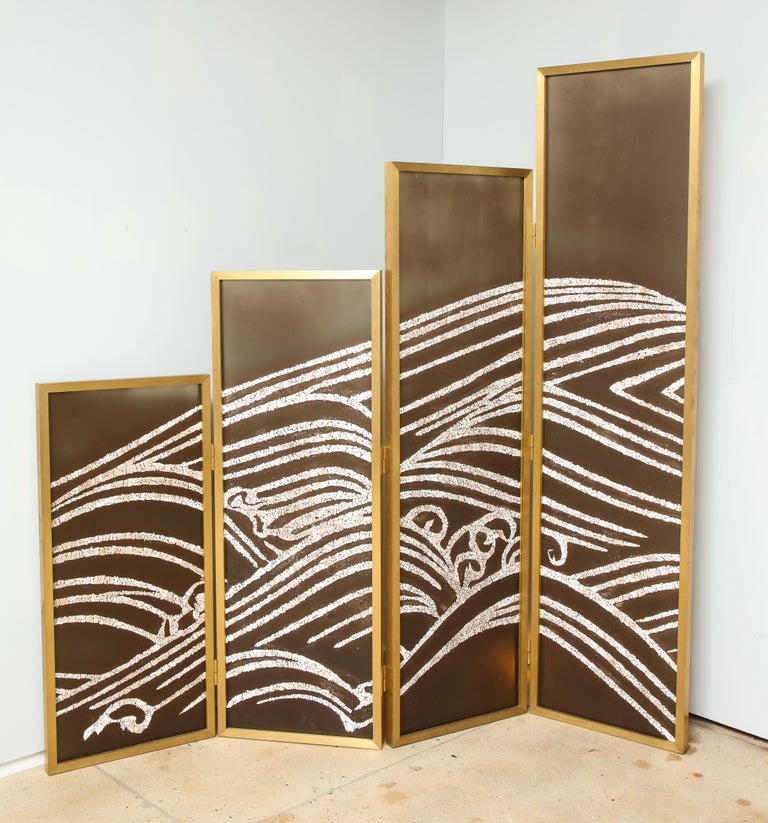 Olas Screens, by Mark de la Vega ‘1 of 1’ For Sale at 1stDibs