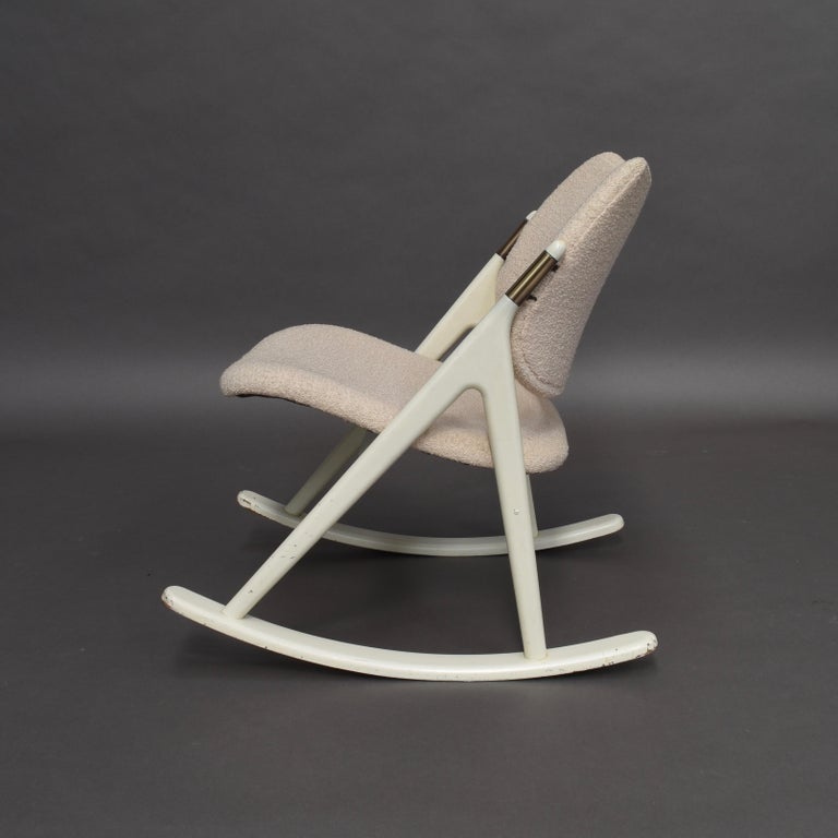 Olav Haug Rocking Chair by Elverum Møbel, Norway, circa 1950 For Sale ...