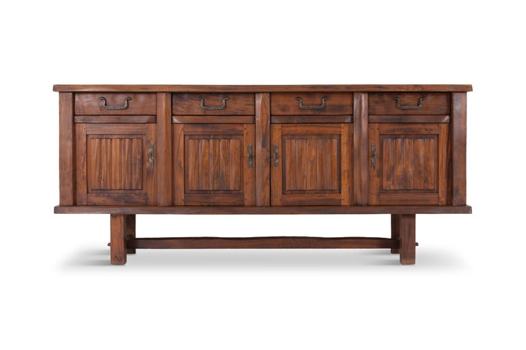 Olavi Hanninen Wabi Sabi Primitive Sideboard for Miko Nupponen at 1stDibs