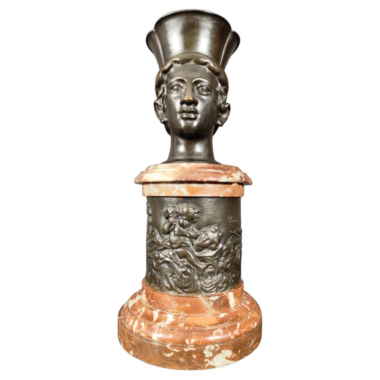 Old 19th Century Bronze Signed: Clodion For Sale at 1stDibs