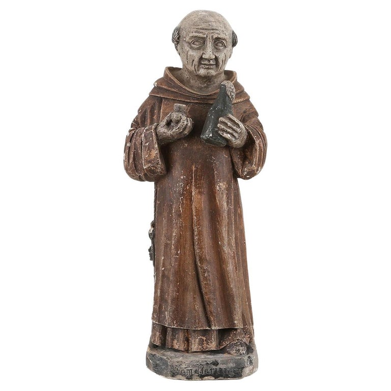 Old Advertising Figure by Champagne Brand Dom Perignon For Sale at 1stDibs