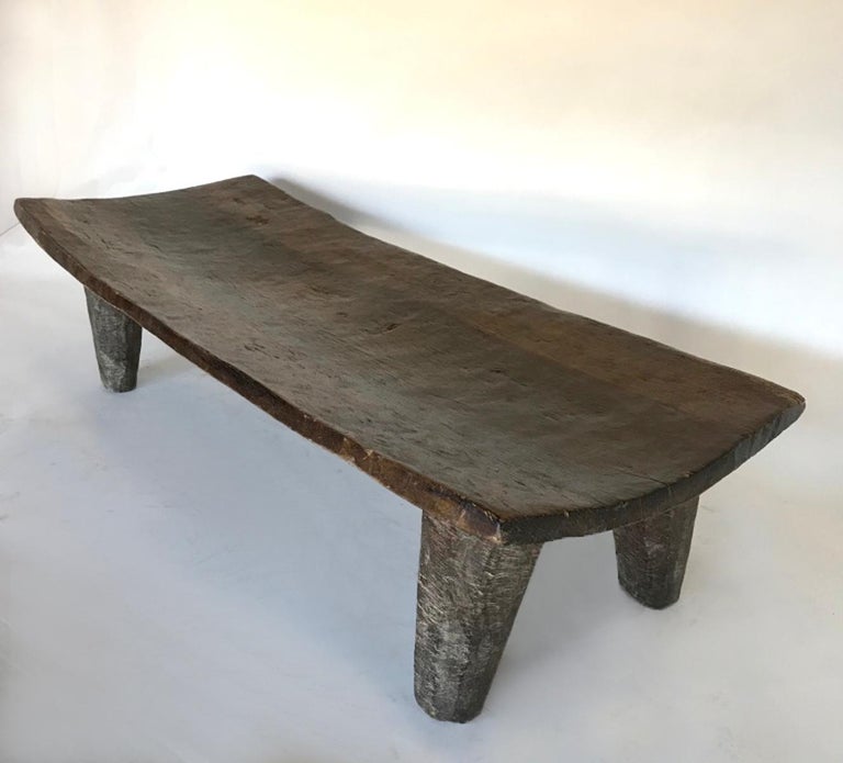 Old African Primitive Nupe Tribe Bed/Coffee Table/Low Console at 1stDibs