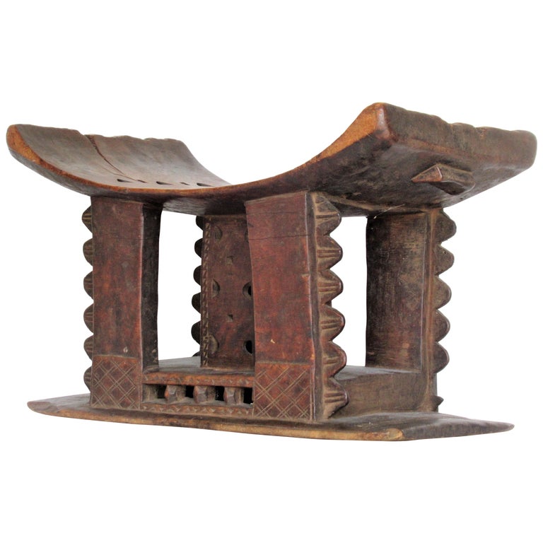 Old Ashanti Stool Ghana at 1stDibs