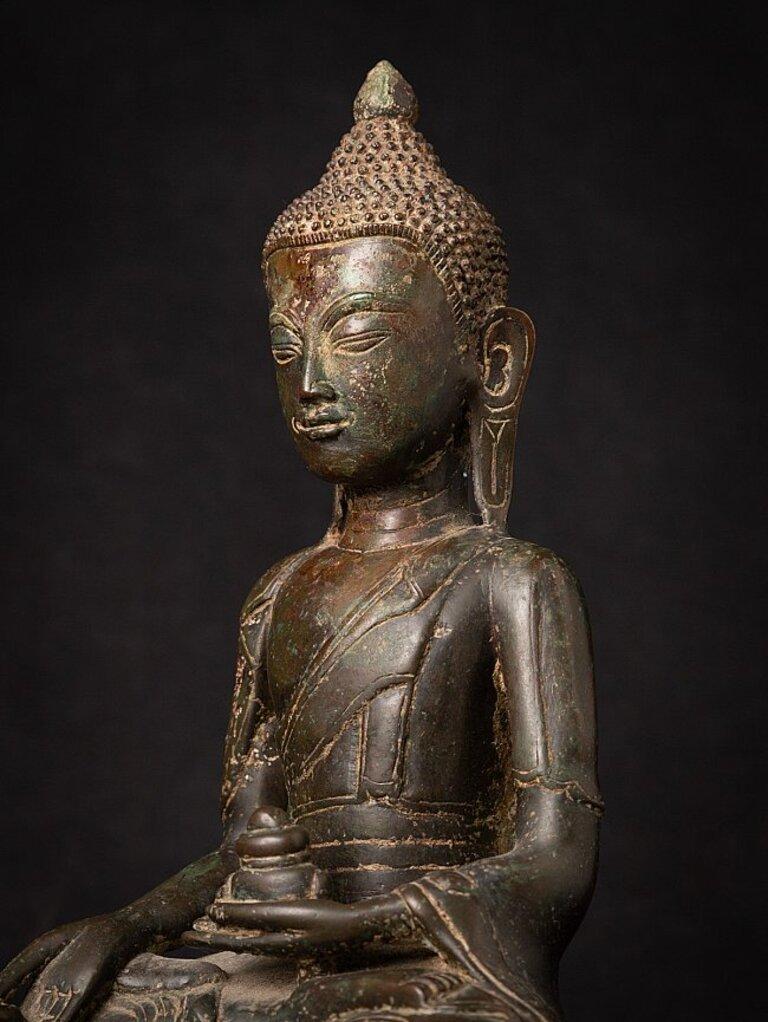 Old Bronze Burmese Buddha Statue from Burma For Sale at 1stDibs