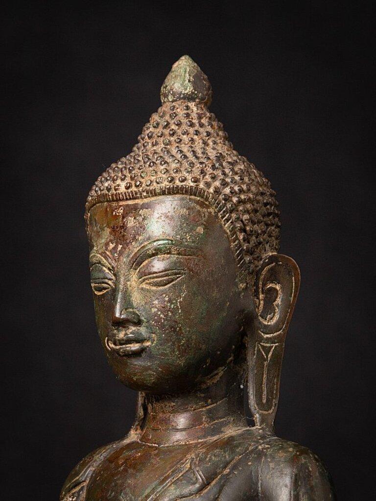 Old Bronze Burmese Buddha Statue from Burma For Sale at 1stDibs